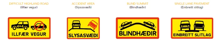 How to read the Iceland road signs? the best guide