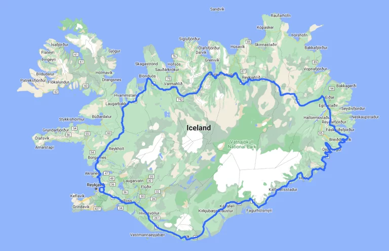 Iceland Ring Road Map: Best Attractions Along the Ring Road – Firefly ...
